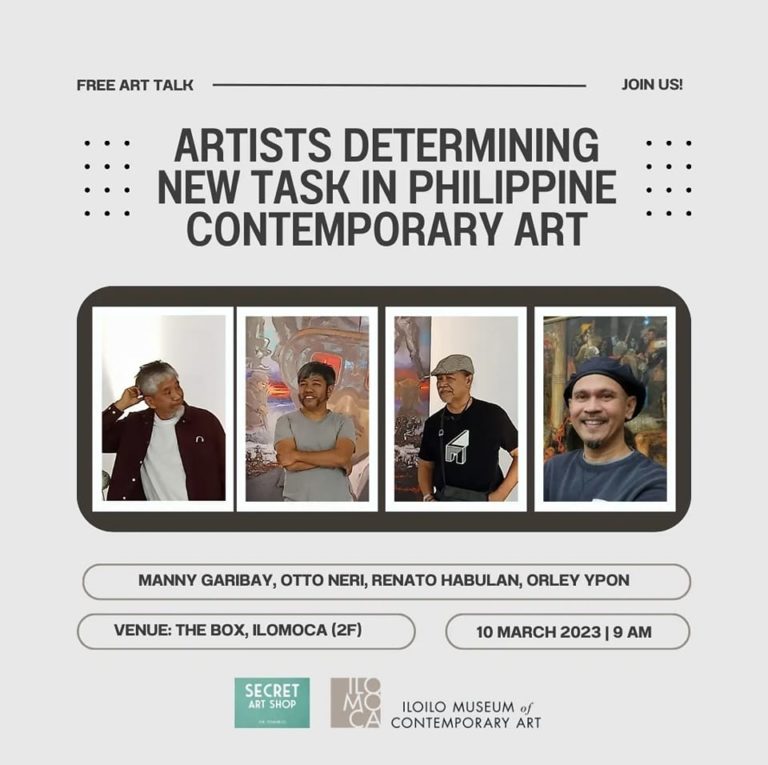 ART TALK at ILOMOCA with 4 renowned Filipino artists - Iloilo Art Life
