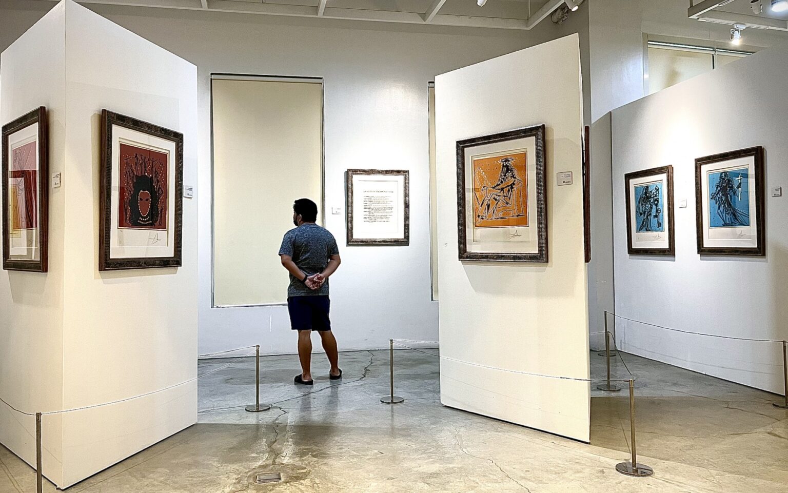 The SALVADOR DALI 'Knights of the Round Table' at ILOMOCA - Iloilo Art Life